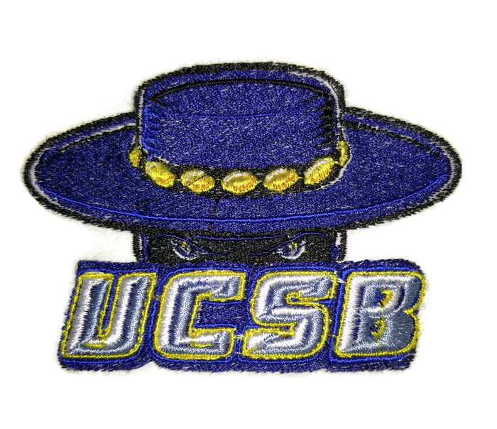 UCSB Gauchos Logo Embroidered Iron On Patch - Beyond Vision Mall