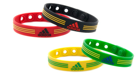 adidas SPORT negative ion wristband