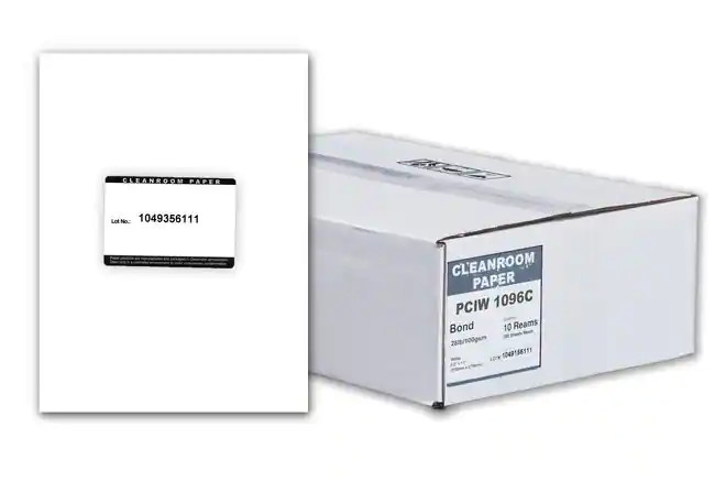 Cleanroom Paper - White 28# , 8.5" X 11" - Day Associates Inc.