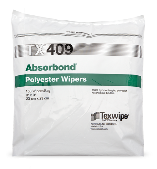 Texwipe TX409 Polyester 9x9 wiper