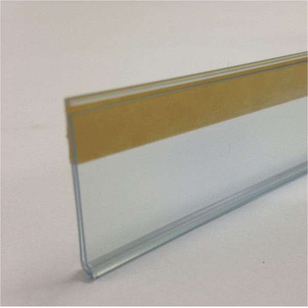 60 mm Clear Data Strip in packs of 10 pieces - POSOZ