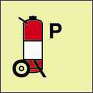 IMPA 336854 IMO FCS - Foam wheeled fire extinguisher Ltr