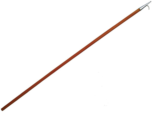 IMPA 330285 BOAT HOOK WOOD 5 mtr. WITH HOOK FOR LIFEBOAT