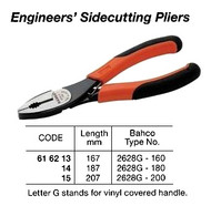 IMPA 616215 PLIER SIDE CUTTING 200mm INSULATED O.H.M.