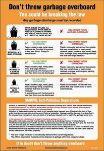 IMPA 331542 Poster - Don't throw garbage overboard MEPC.201(62)
