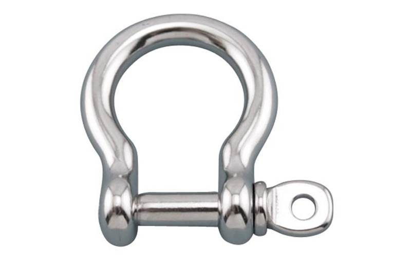 IMPA 233504 SCREW PIN D SHACKLE STAINLESS STEEL 12MM