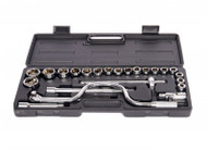 IMPA 610143 WRENCH SOCKET SET 10-32mm Square Drive 1/2"