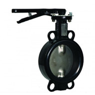 IMPA 752214 BUTTERFLY VALVE WAFER 100 MM CAST IRON ALUMINIUM / BRONZE ...