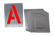 IMPA 613133 STENCIL LETTER ADJUSTABLE A-Z & 0-9 25MM