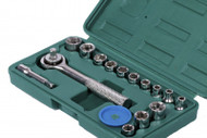 IMPA 610101 WRENCH SOCKET SET 4-50mm COMBINATION TRANSTIME