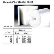 IMPA 811671 CERAMIC FIBER BLANKET SHEET 610 MM 7200 MM 6 MM