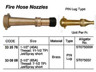 IMPA 330795 SPANNER PIN LUG BRASS 11/2" (40A)