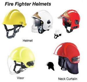 IMPA 310535 FIRE SUIT UNIVERSAL ALUMINIZED HELMET INCL.VISOR & NECK PROT.