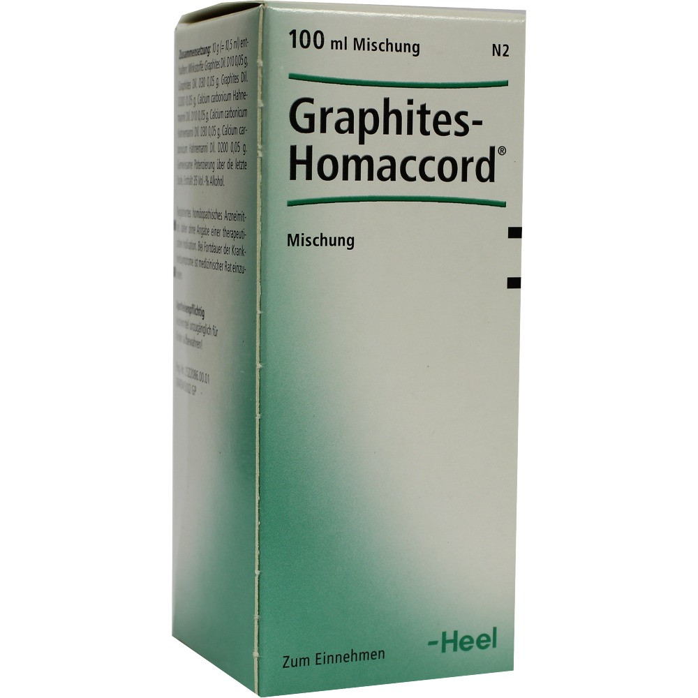 Graphites Homaccord Tropfen (Drops) 1 x 100ml Bottle - Worldwide ...