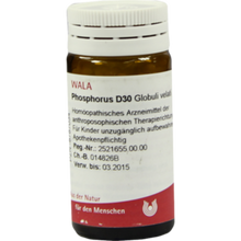 Phosphorus 30X (D30) Globuli (Globules) 20g - Worldwide Shipping ...