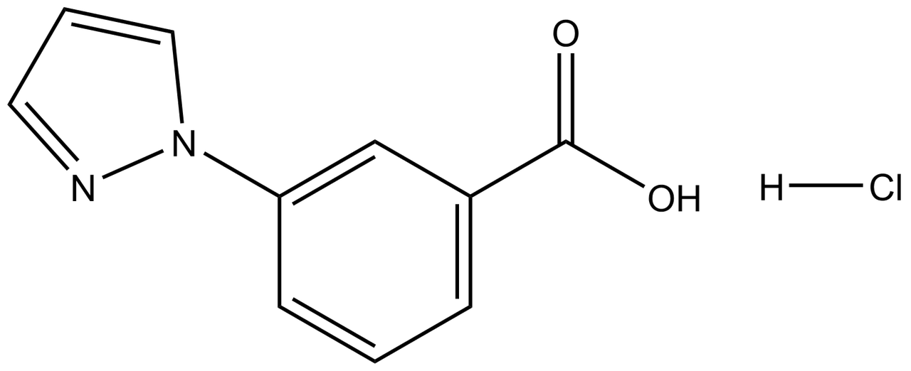 3-(1H-Pyrazol-1-yl)benzoic acid hydrochloride | CAS | P212121 Store
