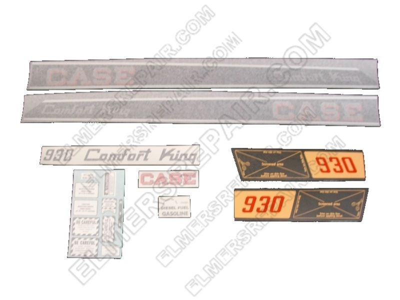 ER- VC302 Case 930 CK (LP) 6 Spd. Rear tank & Flat Top Fenders - Elmer ...