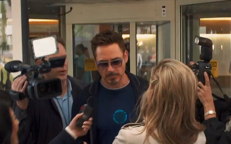 Robert Downey Jr Matsuda M3023 Sunglasses Iron Man 3