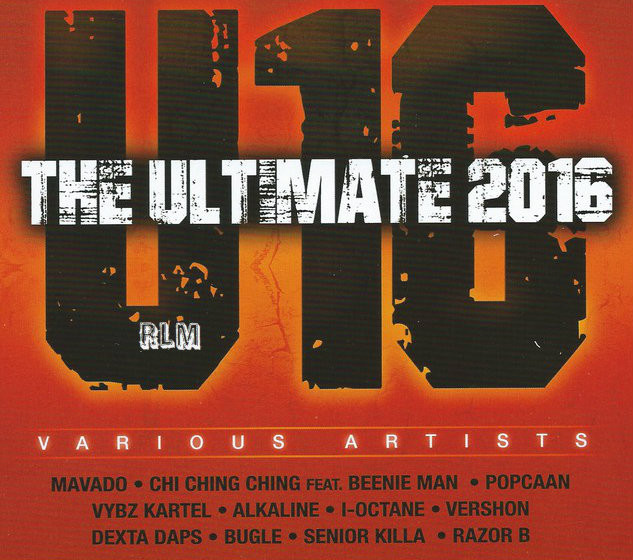The Ultimate 2016 : Various Artist CD - Reggae Land Muzik Store