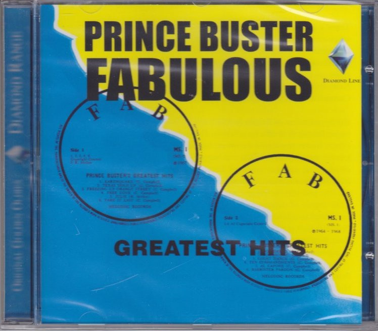 Prince Buster...Fabulous - Greatest Hits CD - Reggae Land Muzik Store