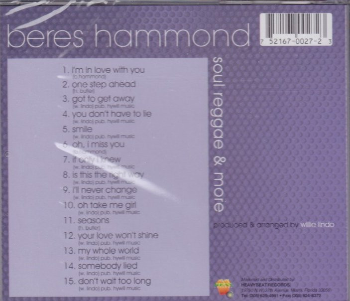beres hammond cd
