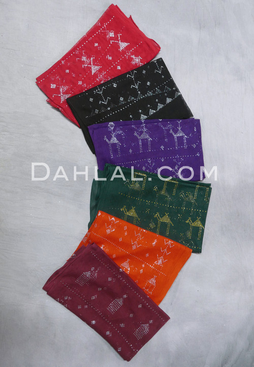 AUTHENTIC ASSUIT FABRIC PIECES, from Egypt, 5 Colors Available - Dahlal ...