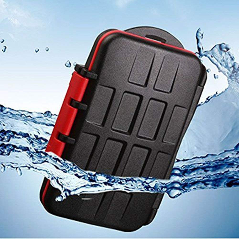 Partstec Waterproof Memory Card Case Micro SD/TF/SD/XD/CF/XQD Cards 27 ...
