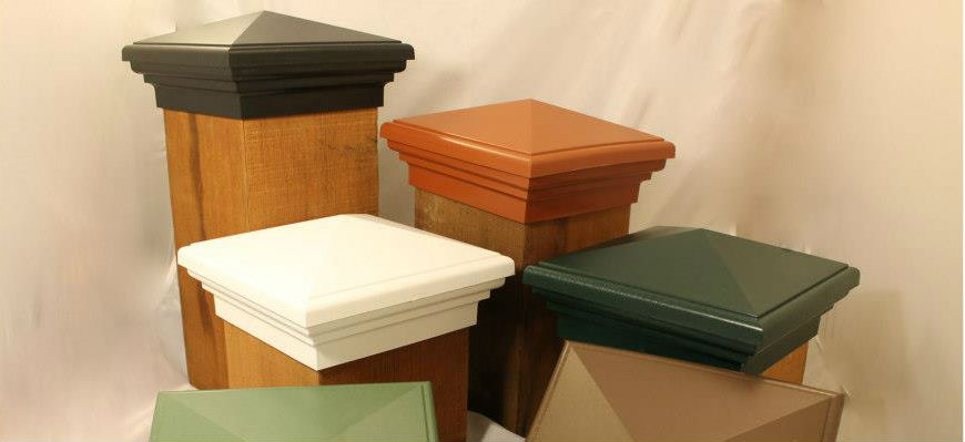 Atlanta Post Caps - American Made Deck and Fence Post Caps - 4x4, 4x6 ...