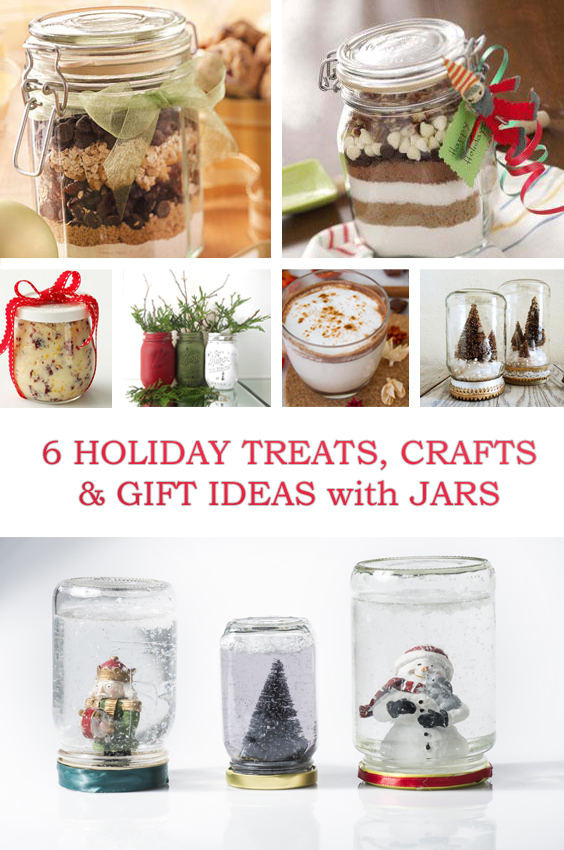 6 Holiday Jars from Snow Globes to Gifts & Recipes | How to Make this ...