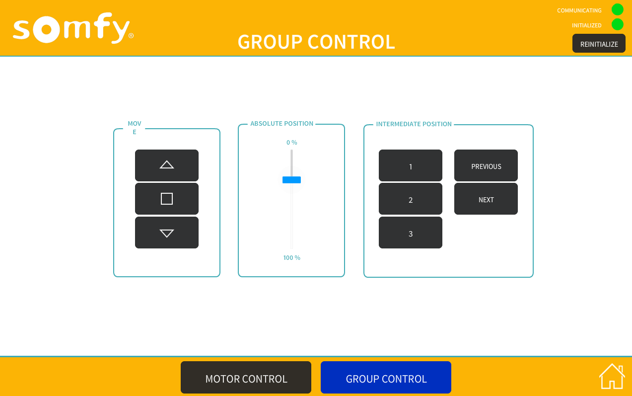 Somfy UAI+ v1.6 - Crestron Application Market