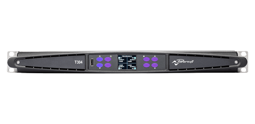 Powersoft T304 4-Channel Power Amplifier with DSP + Dante - BUZZ SPEAKER HIRE SYDNEY