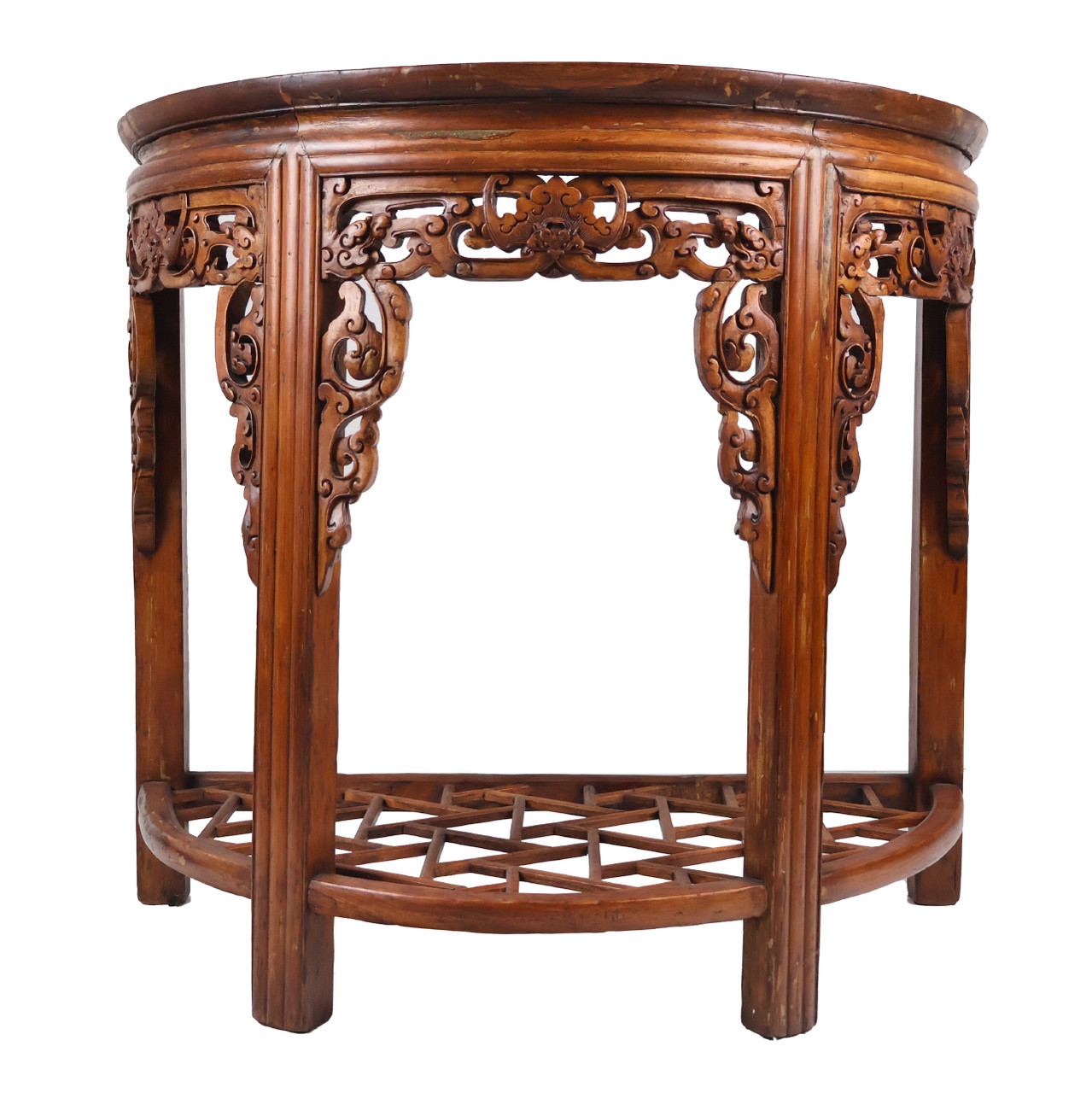 Oriental Furniture Warehouse Chinese Antique Half Moon Table With ...