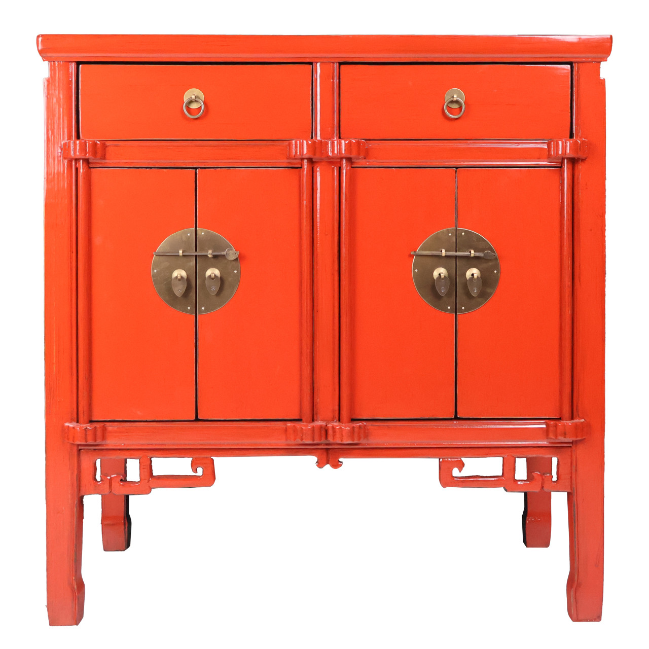 Oriental Furniture Warehouse Oriental Chest Red Lacquer Ming Design ...
