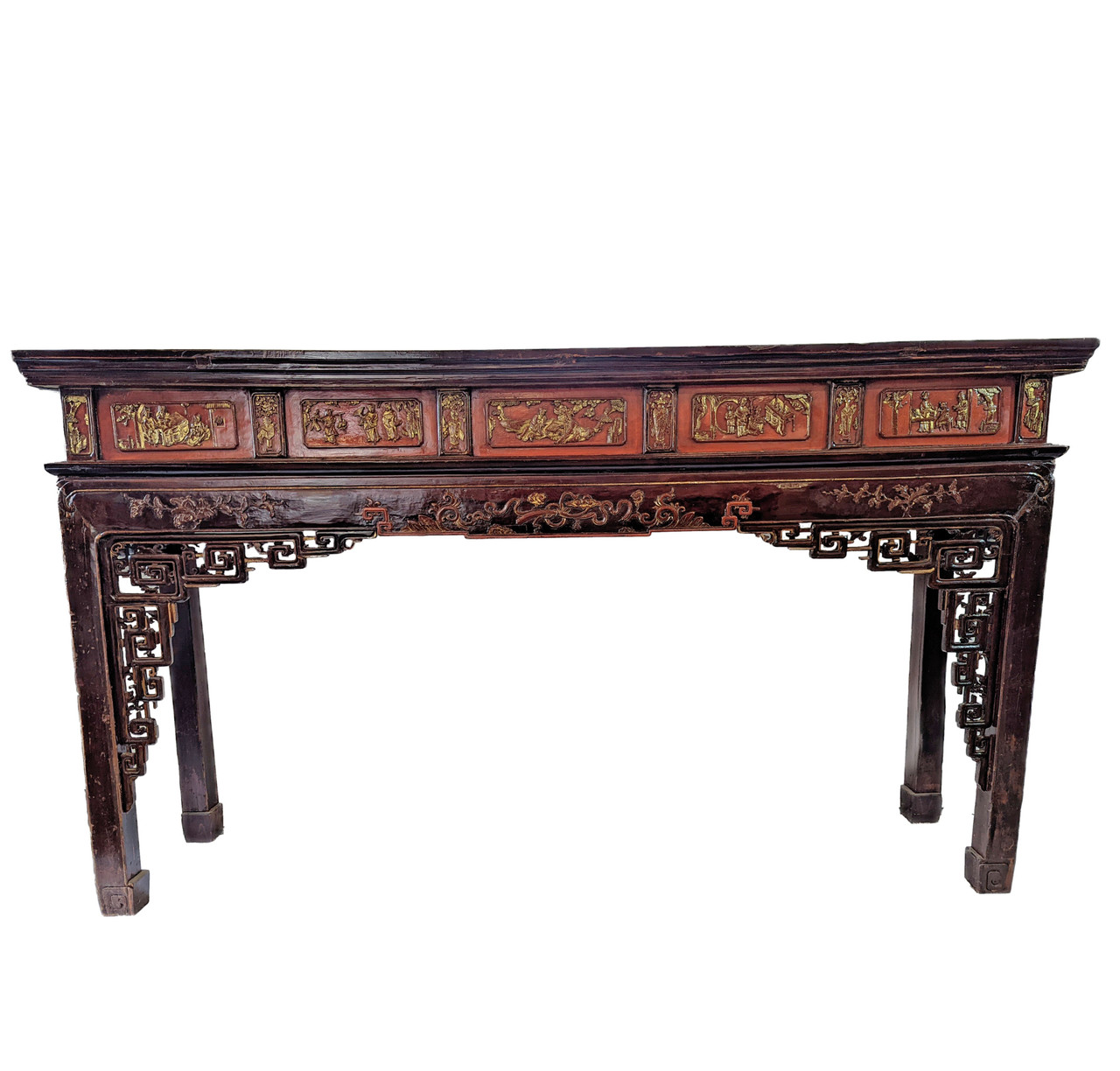 Chinese Antique Altar Table Dongyang 88 W