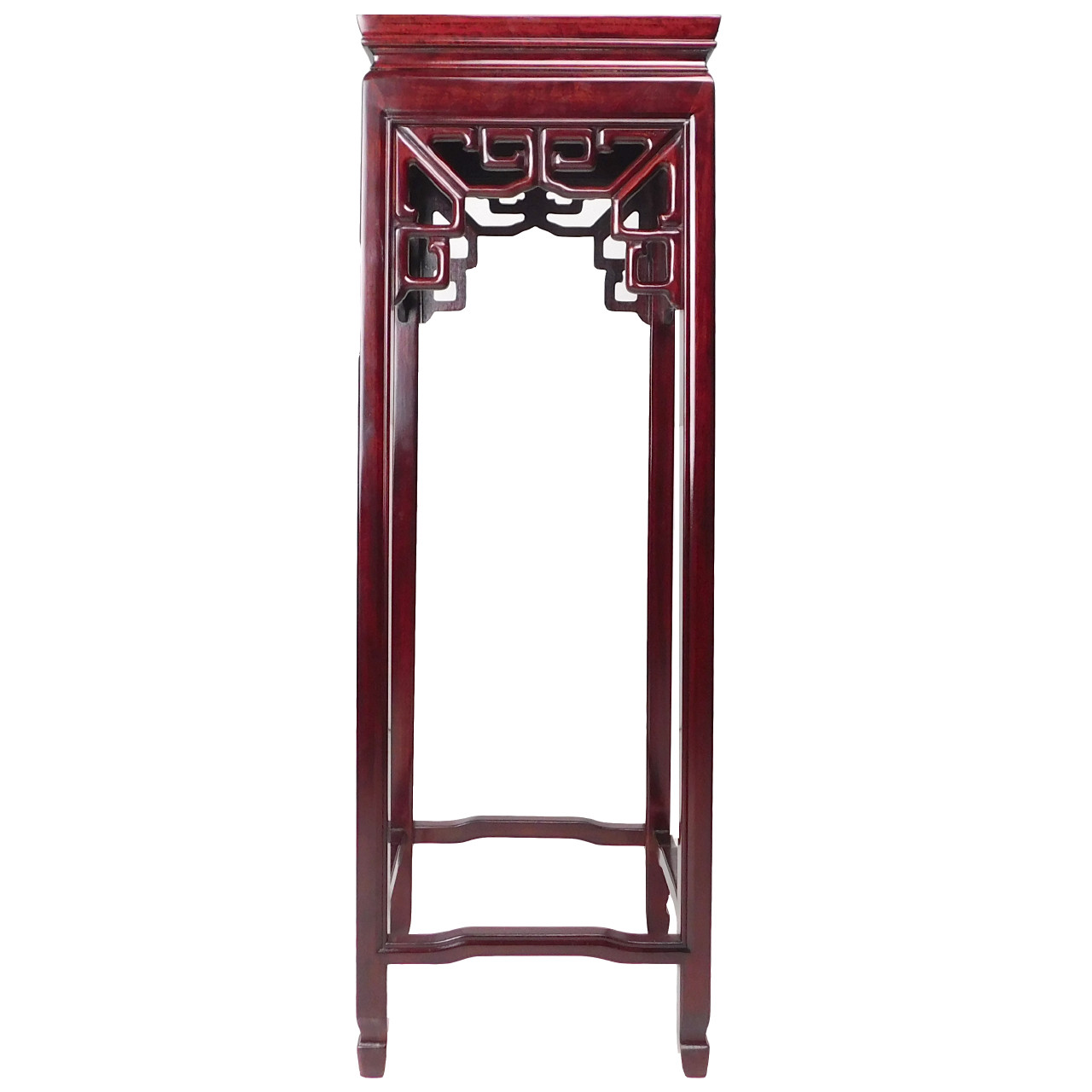 Oriental furniture rosewood pedestal stand store