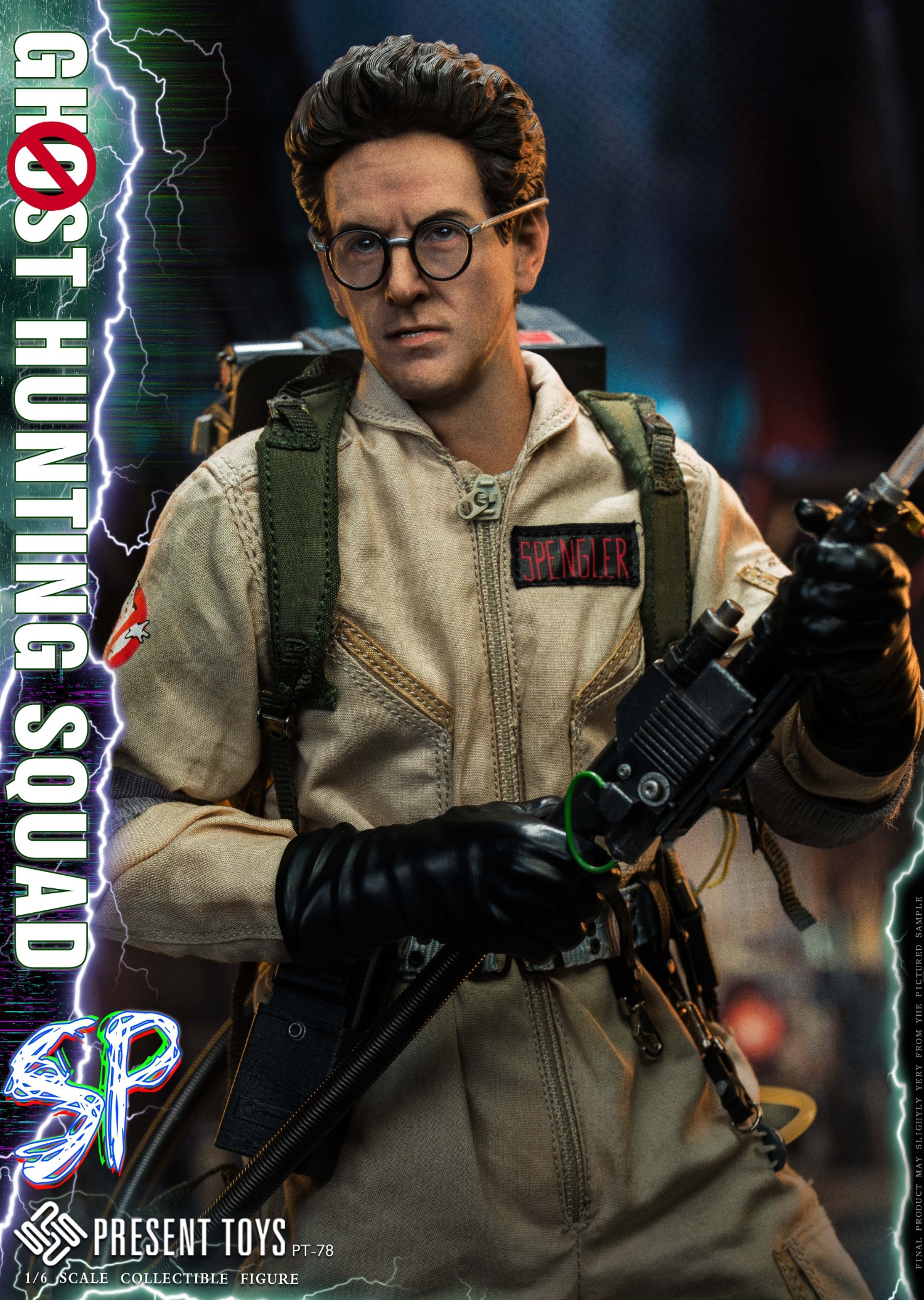 Present toys Ghostbuster Ghost hunting Squad 1/6 Figure Pre Order ...