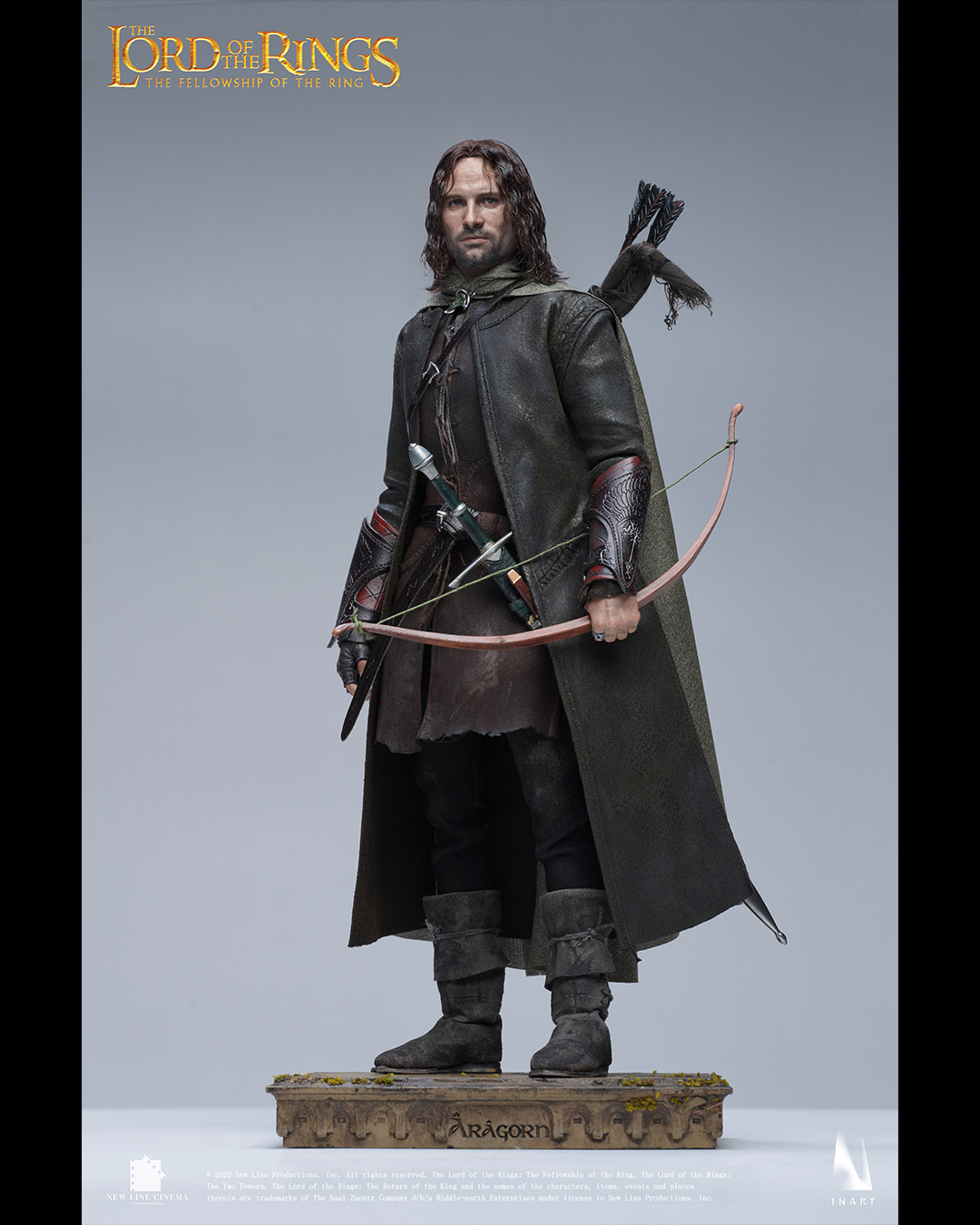 Pre Order InArt Aragorn 1/6th Scale Figure (Premium Version Rooted Hair ...