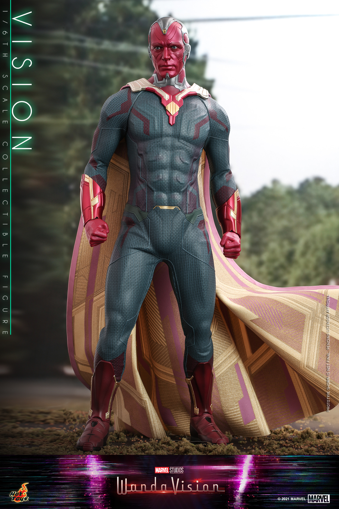 Hot Toys TMS037 WandaVision Vision Pre Order - KGHobby Toys and Models ...