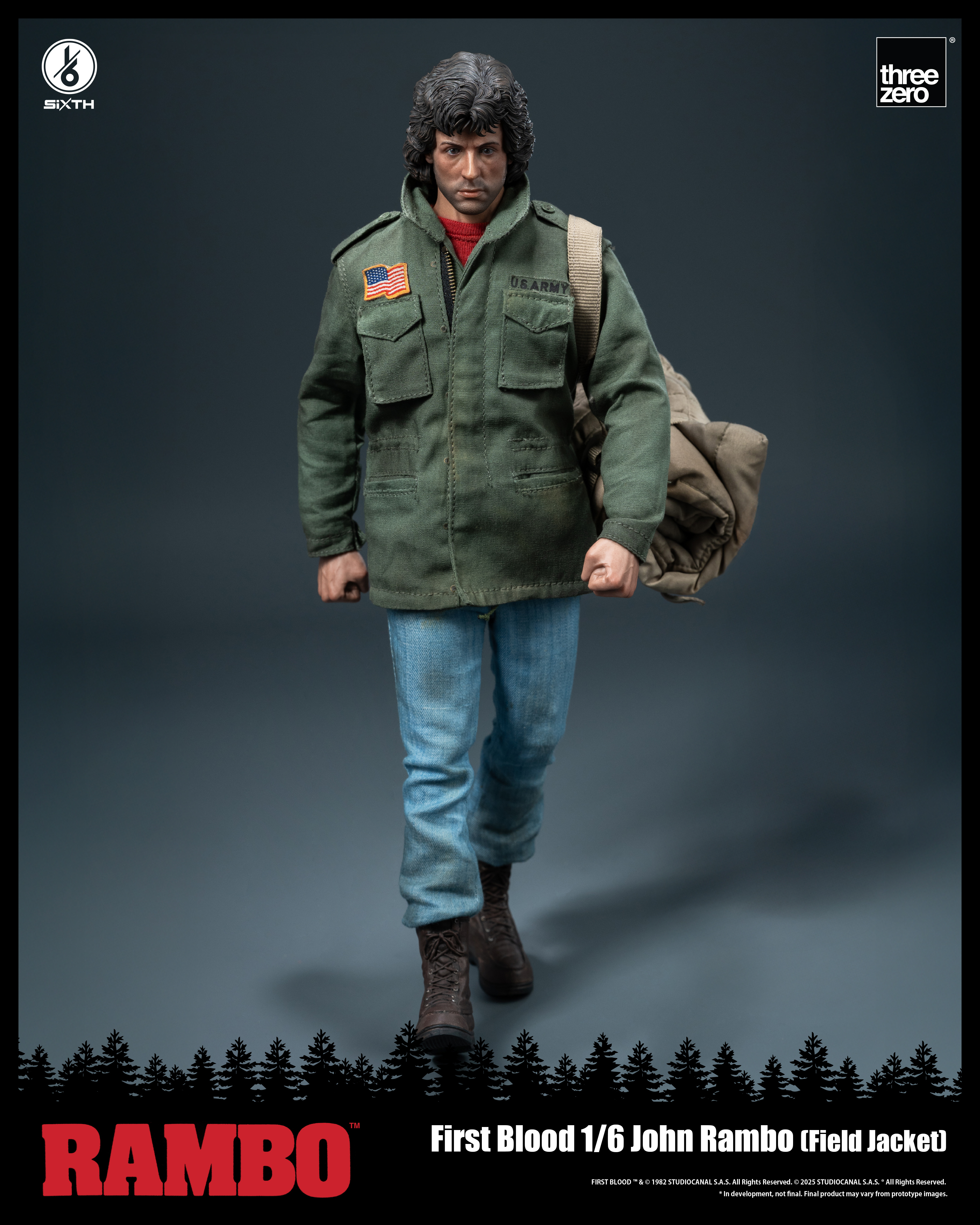 Threezero 1/6 John Rambo (Field Jacket) – A Tribute to an Iconic Hero ...