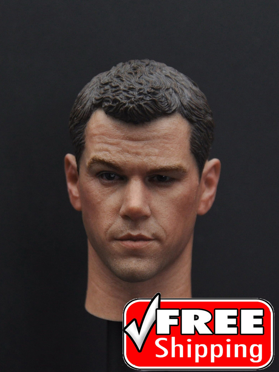 Custom 1/6 Action Figure Head Sculpt-Matt damon