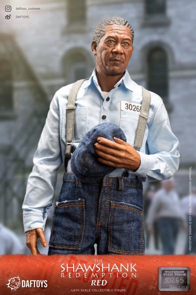 Daftoys F020 Shawshank Red 1/6 Morgan Freeman Figure set