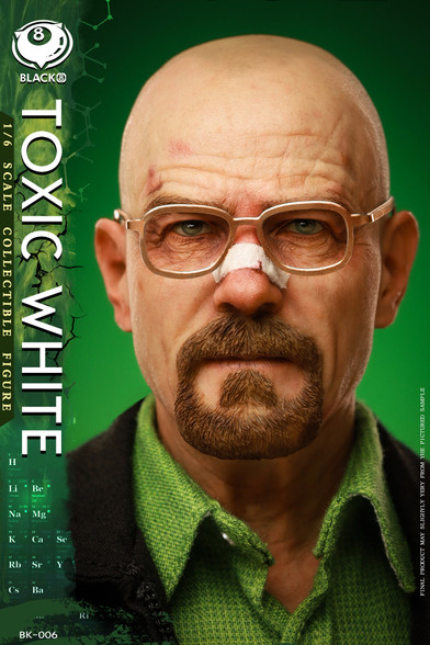 Black 8 Toys Toxic White Breaking Bad BK-006 1/6 Figure