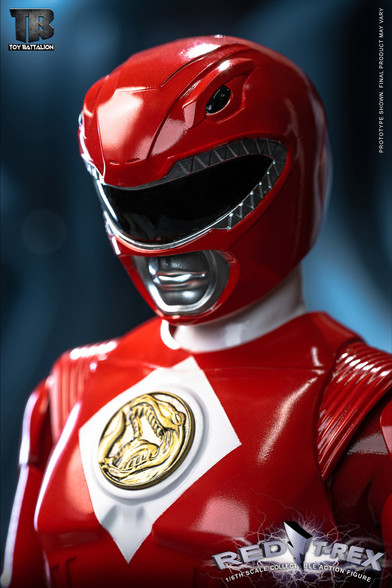 TOYS BATTALION Power rangers TB013 1/6 Red T-Rex Figure