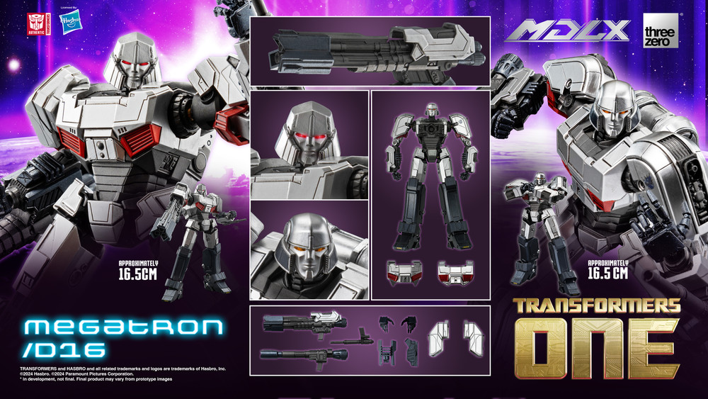 Threezero MDLX Megatron D16 Transformers One 3Z0842
