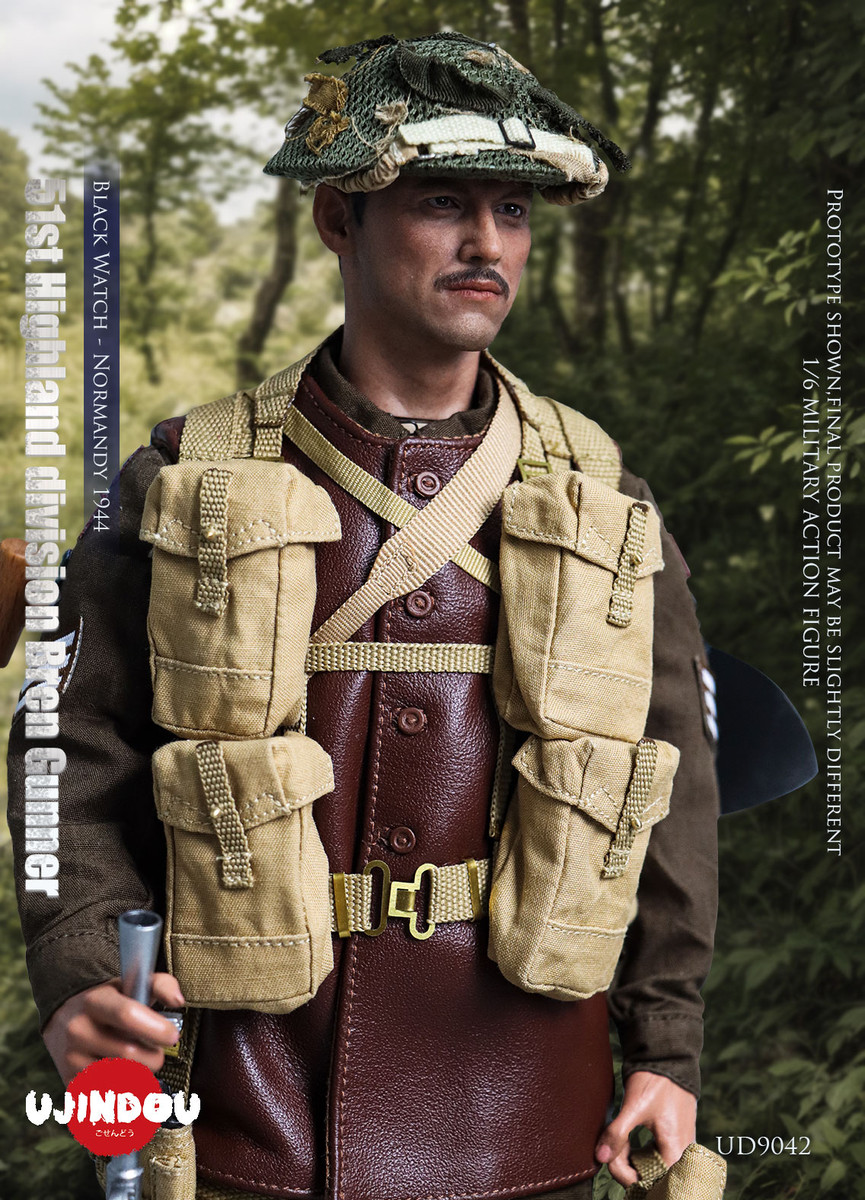 UJINDOU 1/6 51st Highland division Bren Gunner