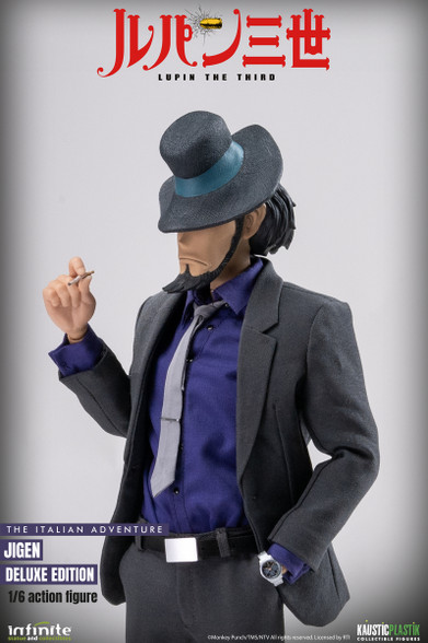 Kaustic Plastik DAISUKE JIGEN 1/6 Scale Figure Deluxe LUPIN THE 3rd THE ...