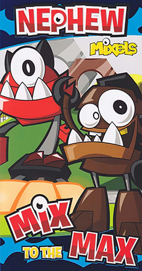 Mixels - Nephew Birthday Card - CardSpark