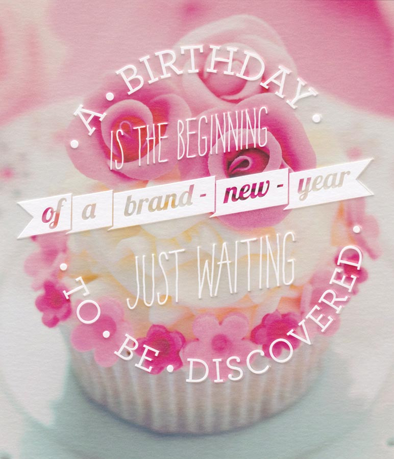 Cupcake Discovery Birthday Card - Carlton Cards - CardSpark