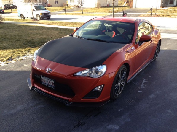 APR Lip Kit equipped on customer’s Scion FR-S - Furious Customs