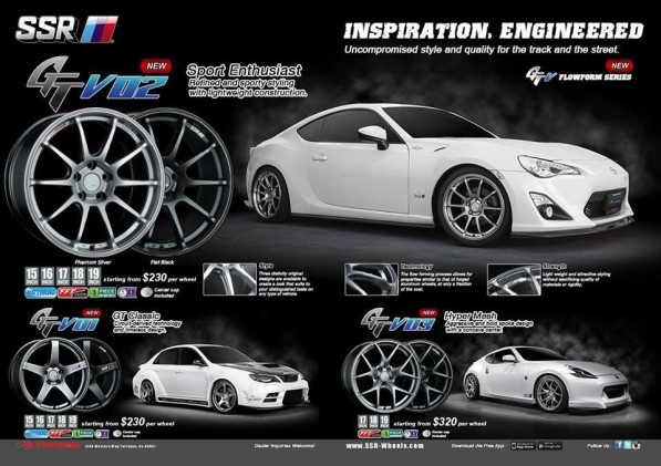 SSR GTV Cast Wheels for Sale at Guerilla Racing - Furious Customs